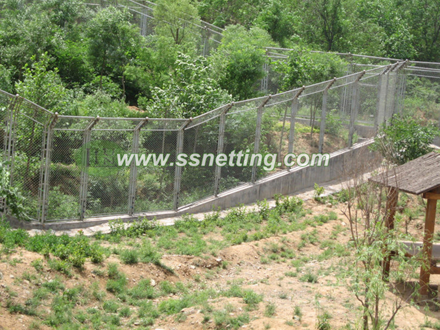 Zoo cage fence mesh projects - Liulin Zoo Mesh Supplier