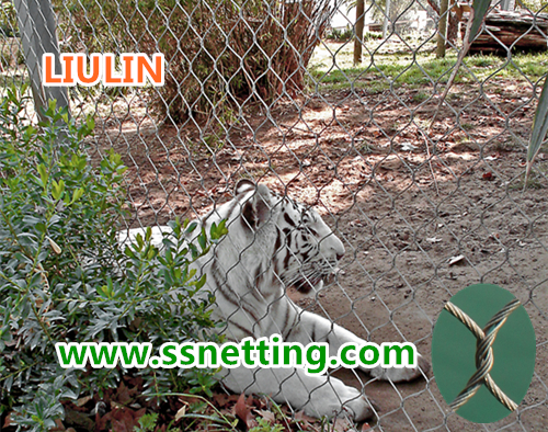 manufacturer supply tiger cage enclosure mesh, tiger fence netting ...