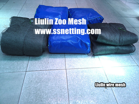 2880 sq.ft. Monkey mesh order finished – Stainless steel wire mesh ...