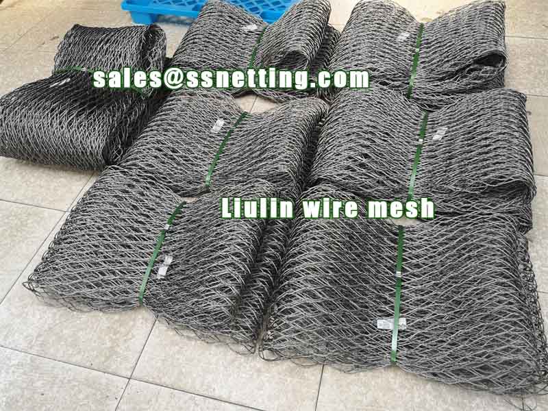 Stainless Steel Leopard Fence Mesh Completed - Liulin Order Delivery ...