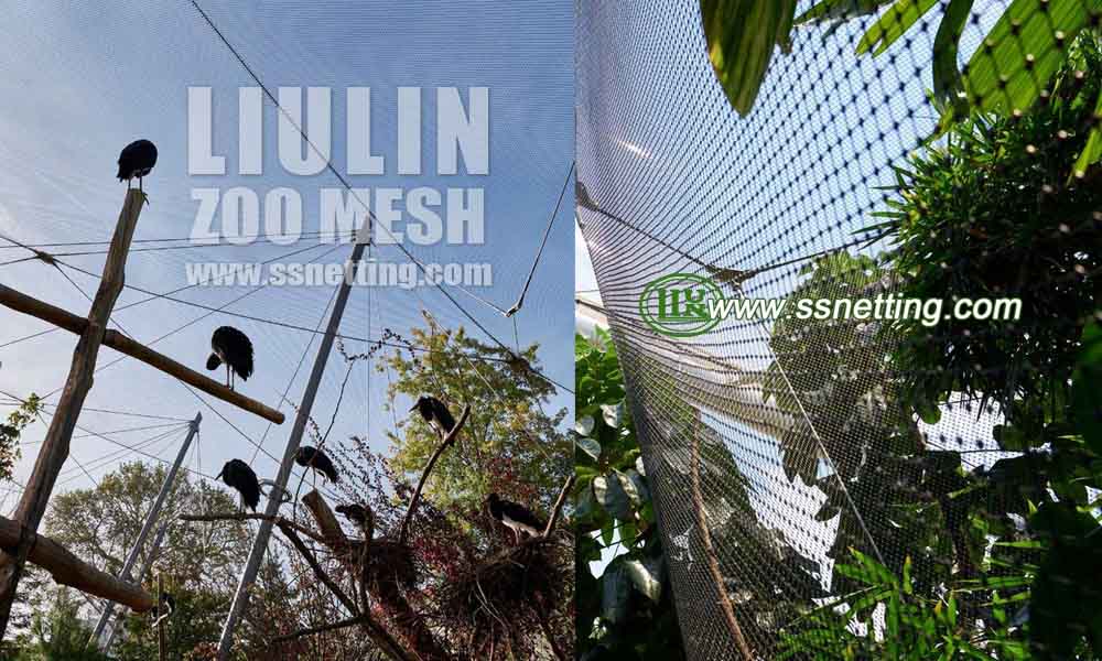 Birds Aviary Construction Mesh - Liulin Zoo Mesh Supplier