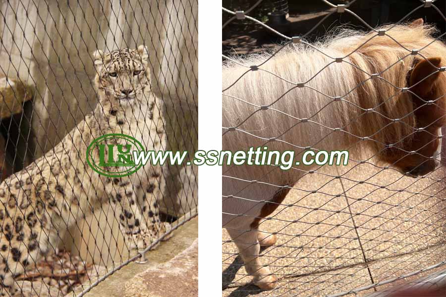 Ferrule Mesh for Animal Enclosures - Liulin Zoo Mesh Supplier
